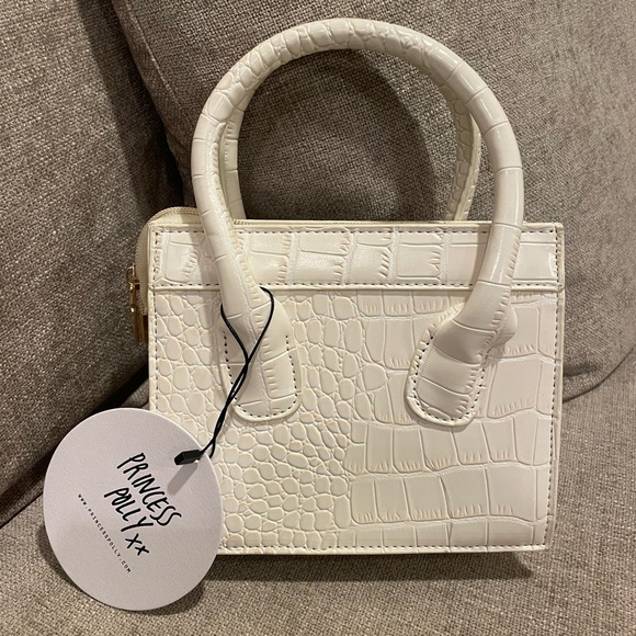 Princess Polly | Bags | New Small Handle Bag With Removable Cross Body ...